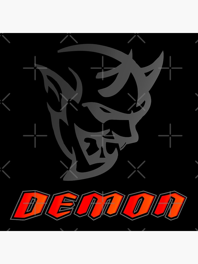 "The SRT Demon Logo" Art Print for Sale by KidStrumming | Redbubble