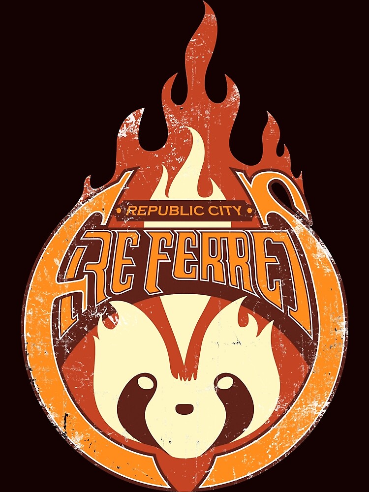 "Vintage - Republic City Fire Ferrets" Poster for Sale by tpse369 | Redbubble