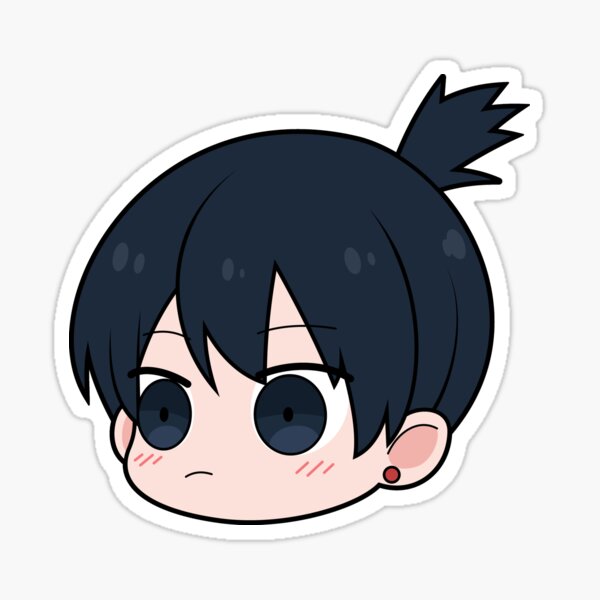 "Chainsawman Aki Hayakawa Chibi Head" Sticker for Sale by ChibiCheems ...