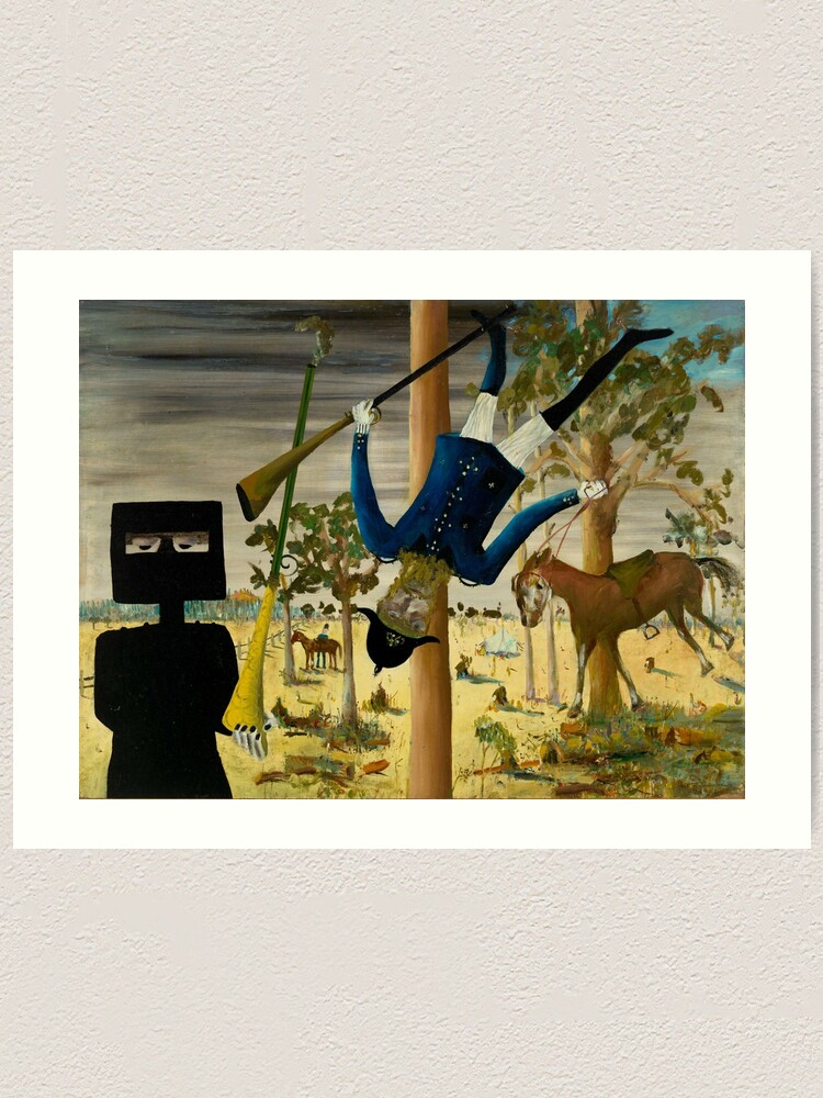 "Sidney Nolan - Death of Constable Scanlon (1946), oil on canvas, high ...