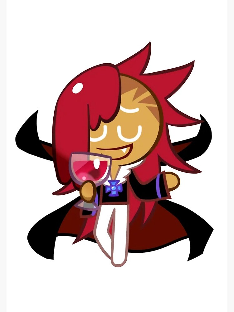 "Vampire Cookie! Cookie Run Kingdom " Spiral Notebook for Sale by ...