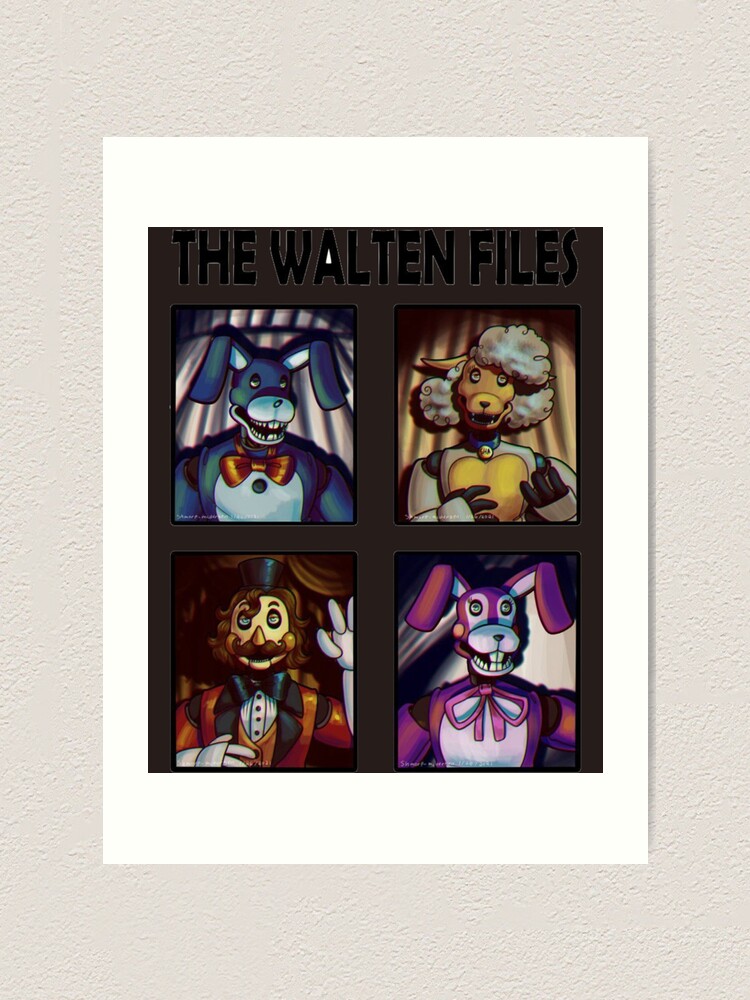 "The Walten Files Characters " Art Print for Sale by StromDesign ...