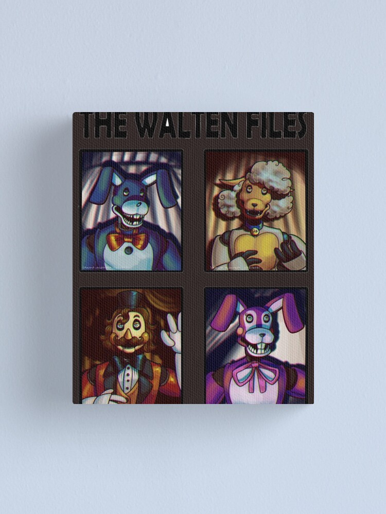 "The Walten Files Characters " Canvas Print by StromDesign | Redbubble