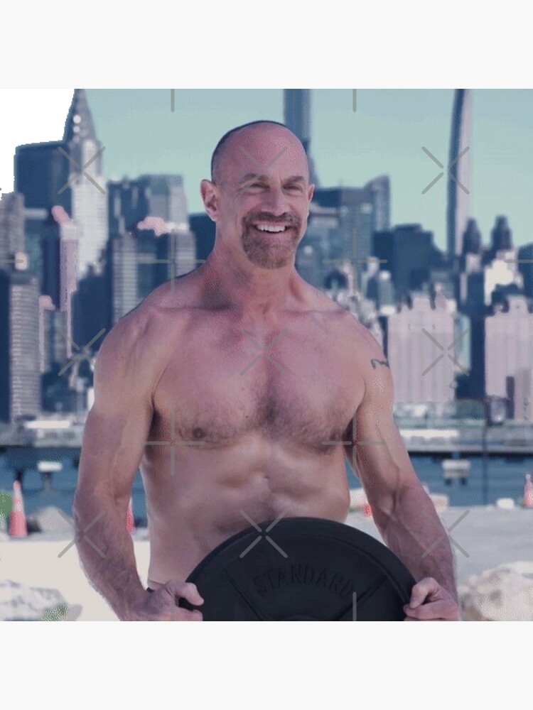 "Christopher Meloni happy and healthy" Poster for Sale by DawnEK ...