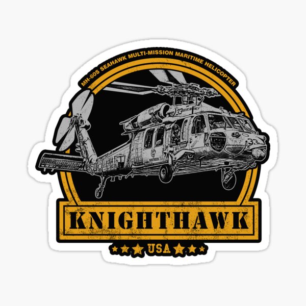 "MH-60S Knighthawk Helicopter" Sticker for Sale by RycoTokyo81 | Redbubble