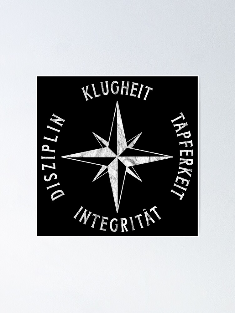 Póster «Estoico 4 Virtudes Estoicas SABIDURIA VALIENTE INTEGRIDAD ...