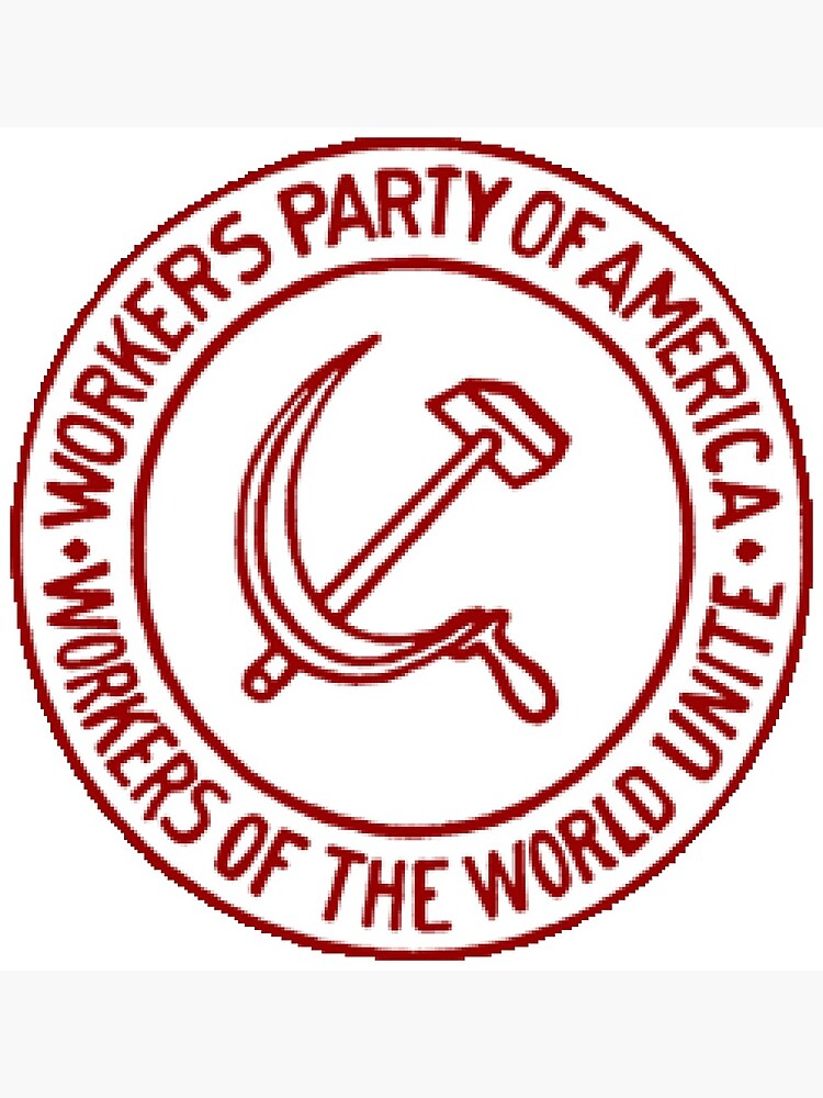 "Vintage Workers Party of America Logo" Photographic Print for Sale by ...