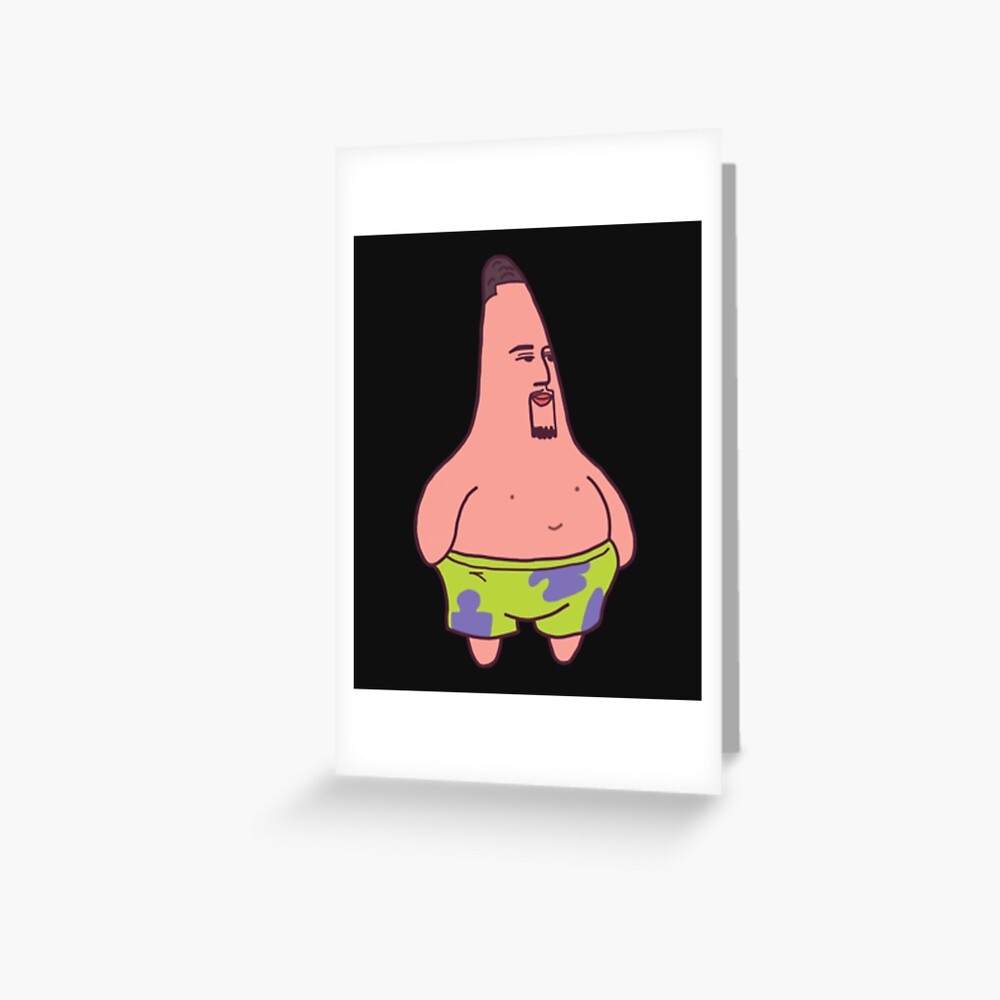 "Klay Thompson Patrick Star spongebob" Greeting Card for Sale by ...