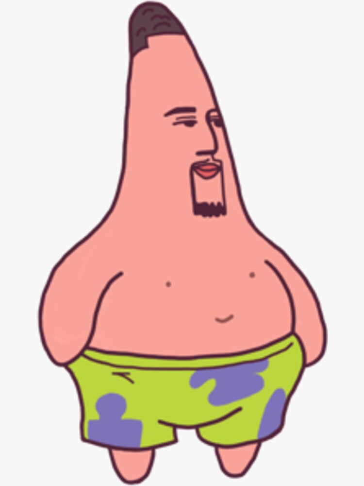 "Klay Thompson Patrick Star spongebob" Sticker for Sale by Jadorelli ...