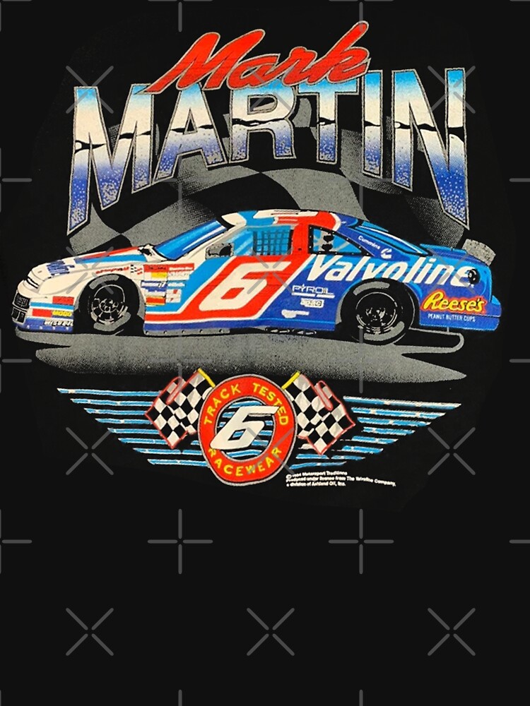 "Mark Martin Racing Retro Vintage" T-shirt for Sale by GrooveDuck ...