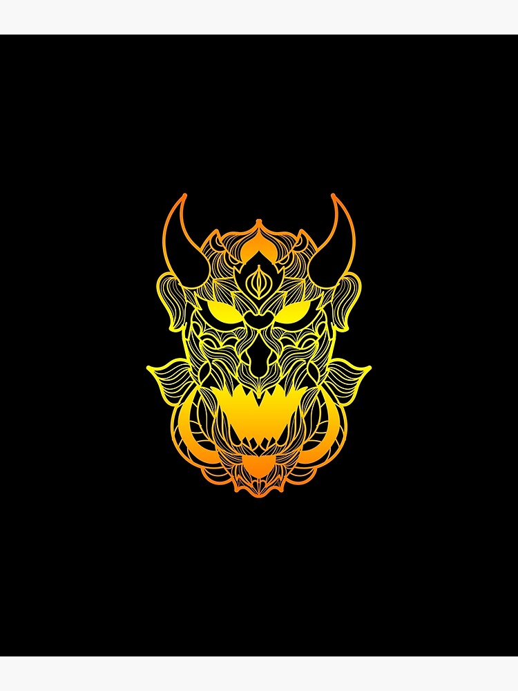 "Devil Mandala Art" Poster for Sale by IulyN1 | Redbubble