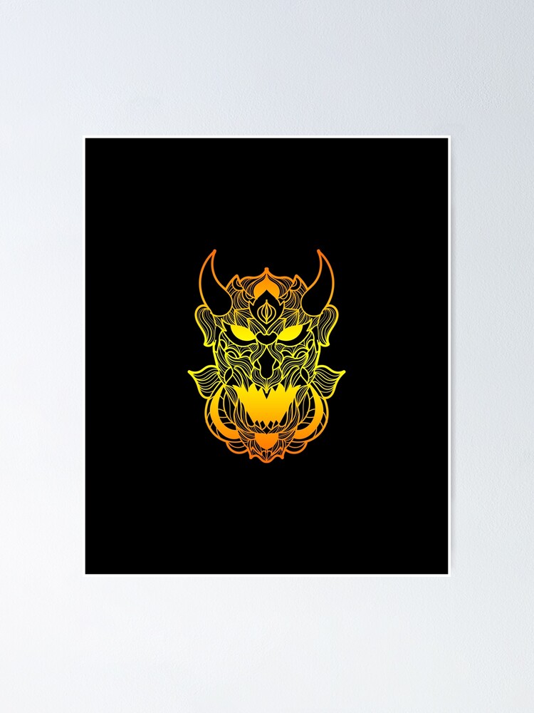 "Devil Mandala Art" Poster for Sale by IulyN1 | Redbubble