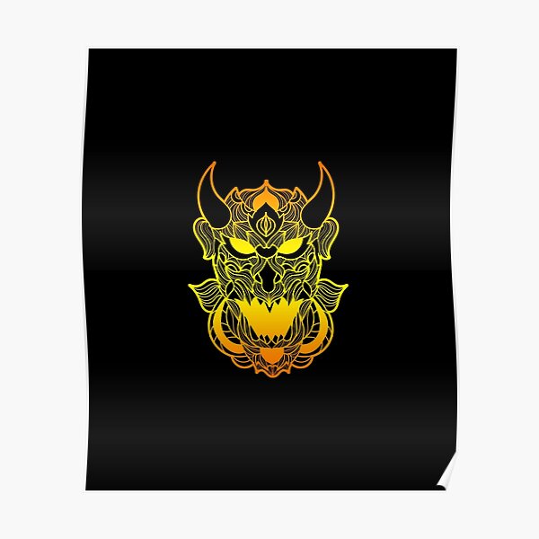 "Devil Mandala Art" Poster for Sale by IulyN1 | Redbubble