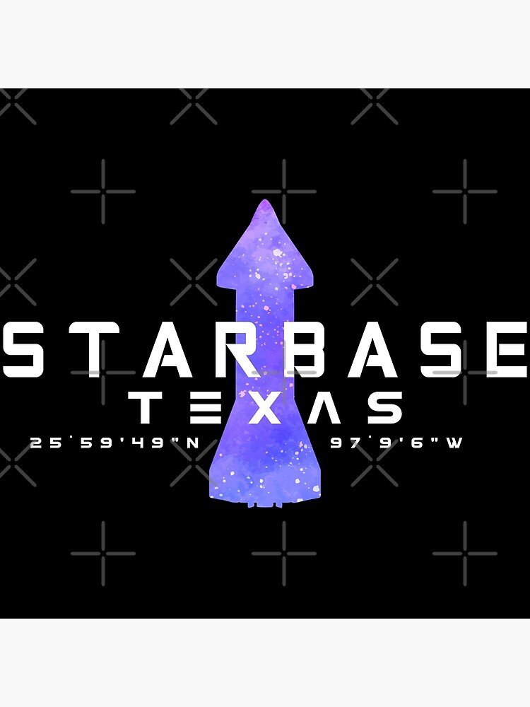 "Starbase Texas Boca Chica Spacex" Poster for Sale by jaoafallas ...