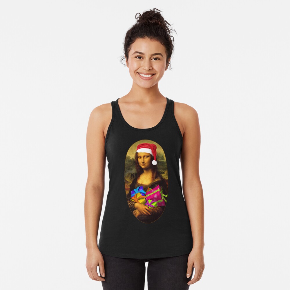 "Mona Lisa Santa" Poster for Sale by Mythos57 | Redbubble