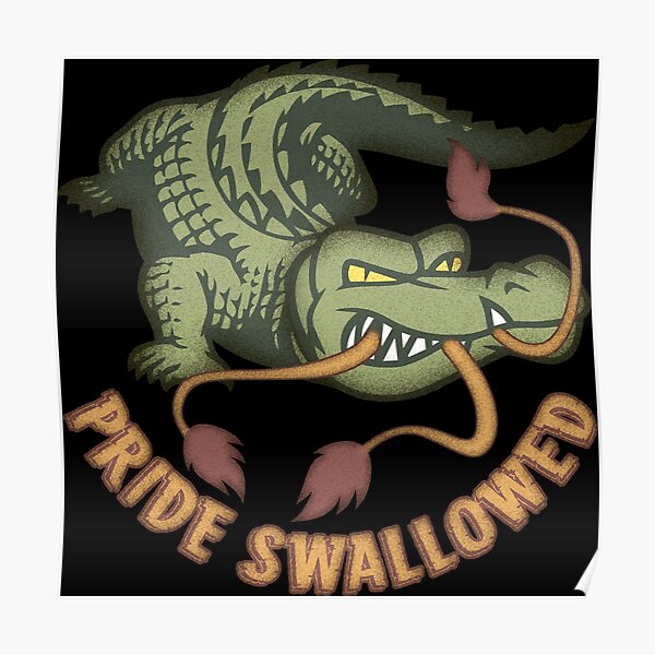 "Pride Swallowed" Poster by v-nerd | Redbubble