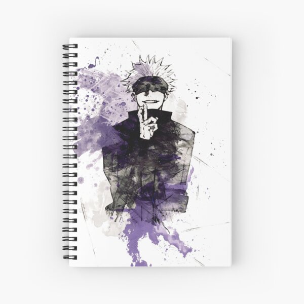 "Jujutsu Kaisen - Satoru Gojo" Spiral Notebook by Stylizing4You | Redbubble