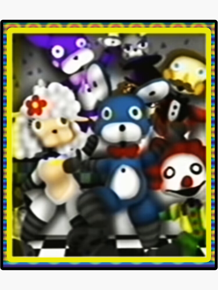 "Characters The Walten Files " Sticker for Sale by Monstercast | Redbubble