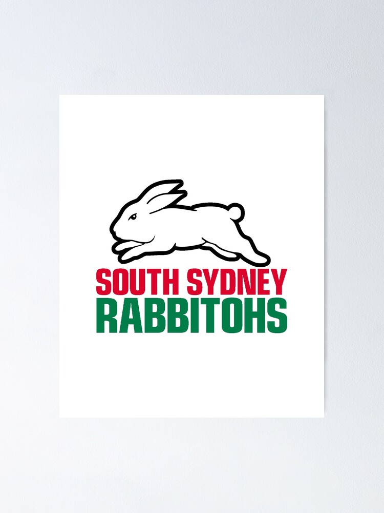 "South Sydney Rabbitohs" Poster for Sale by theclausshop | Redbubble