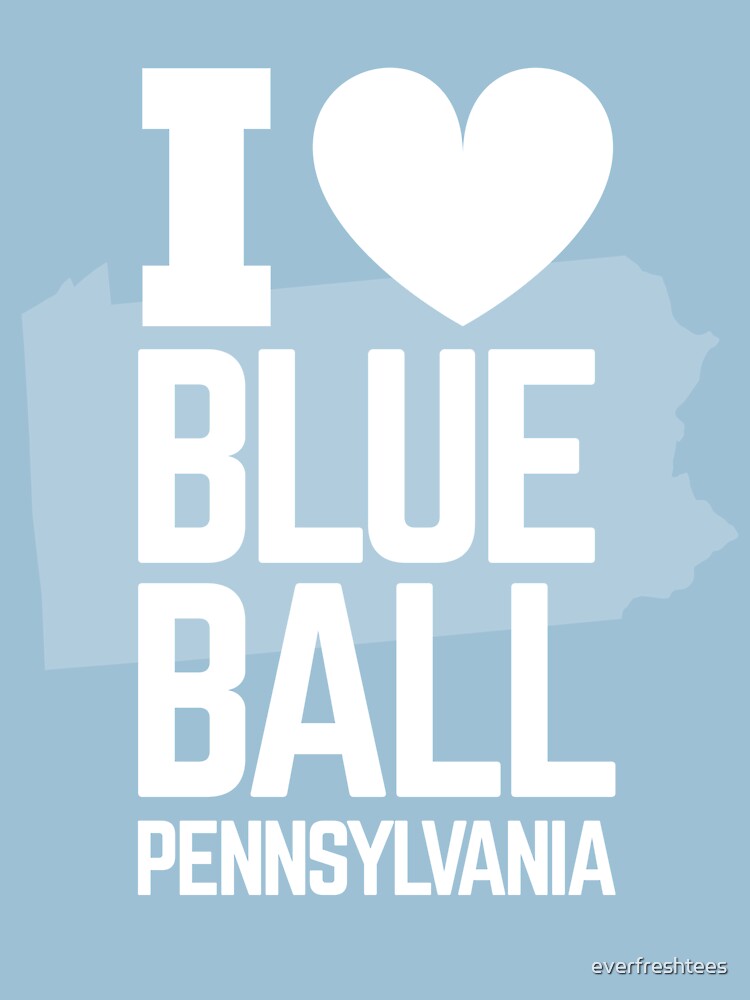 "Blue Ball Pennsylvania Intercourse PA Dutch Country Amish" T-shirt by ...