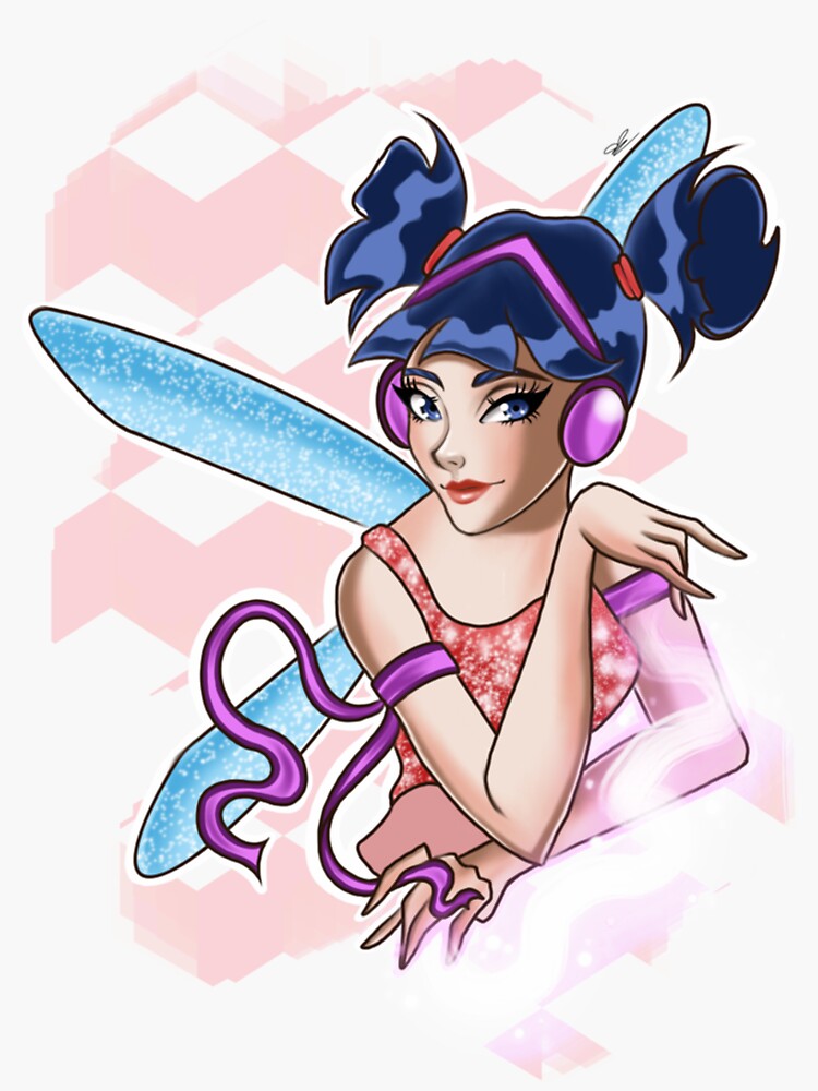 "Winx Club Musa Drawing| Perfect Gift" Sticker for Sale by florenceqdde ...