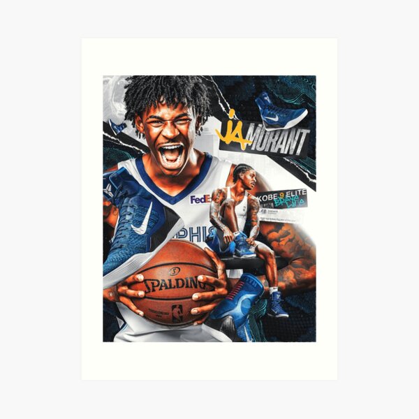 "Ja Morant" Art Print for Sale by Hindunmenpeng | Redbubble