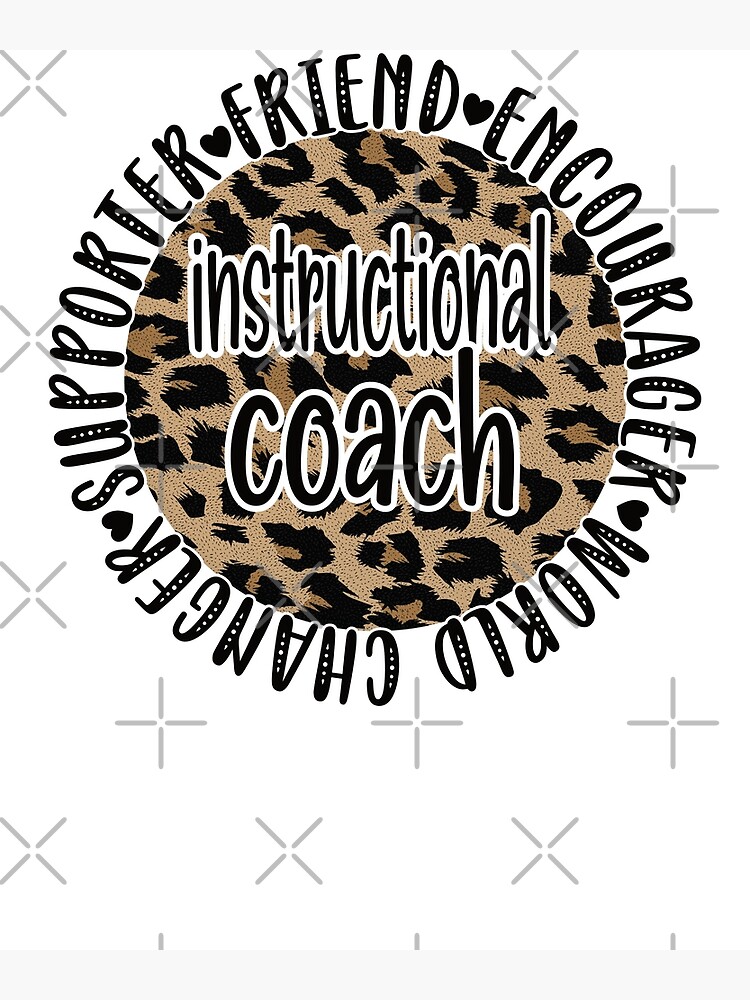 Instructional Coach Instructional Coaching Teacher Premium Matte ...