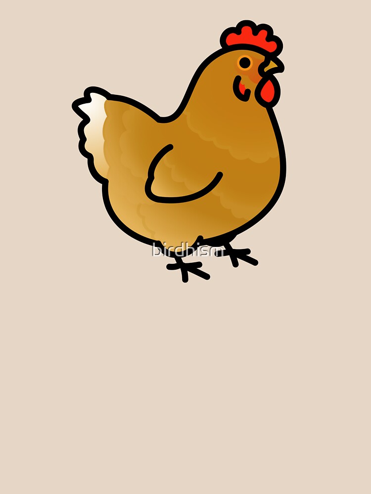 "Chubby Chicken" T-shirt for Sale by birdhism | Redbubble | rhode ...