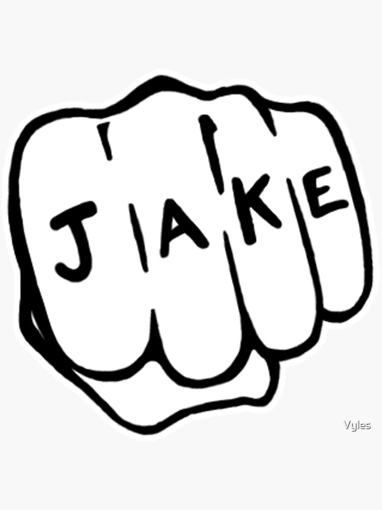 "Joliet Jake Hand" Sticker for Sale by Vyles | Redbubble