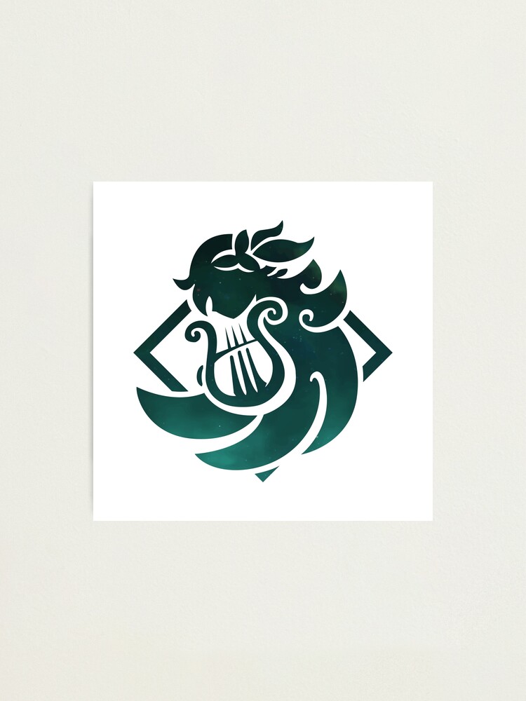 "Genshin Impact Venti Emblem - Constellation " Photographic Print for ...