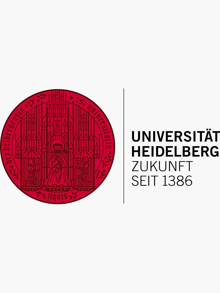 "The Heidelberg University logo" Sticker for Sale by dzatilshop | Redbubble