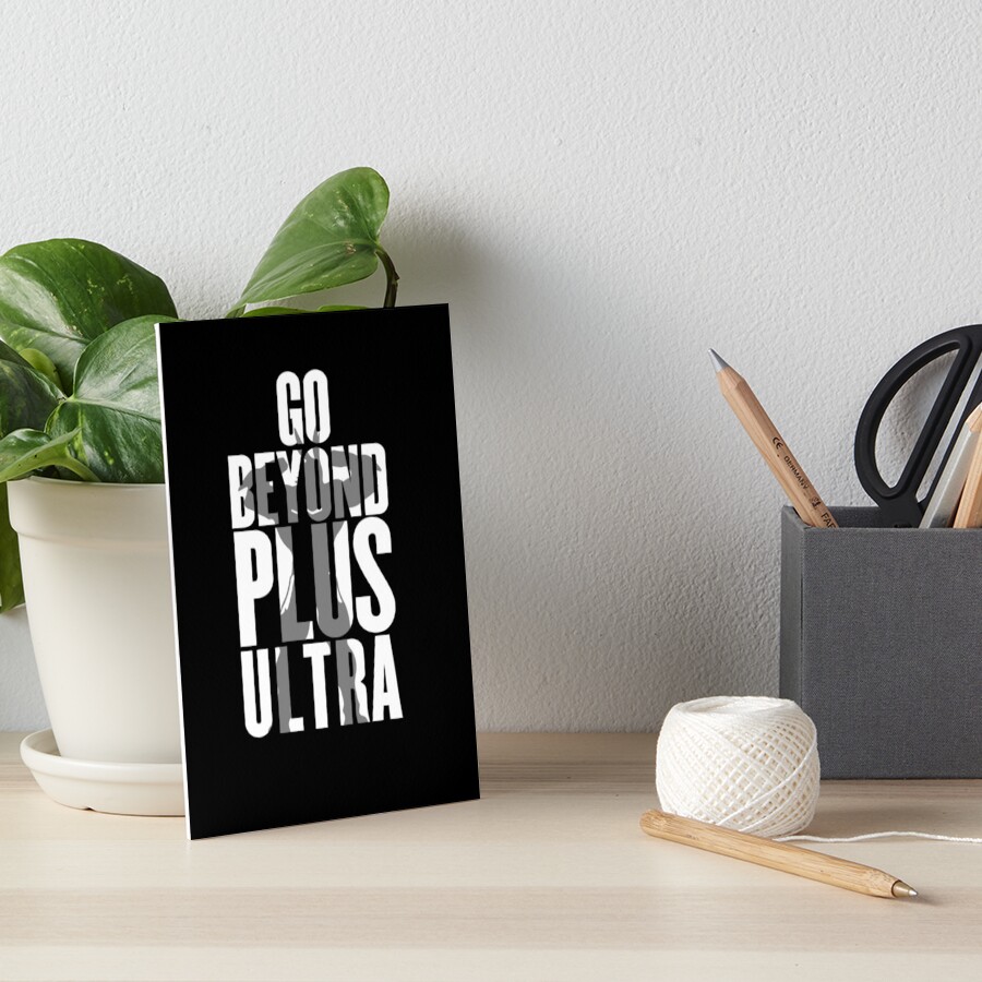 "Go Beyond!" Art Board Print for Sale by bigsermons | Redbubble