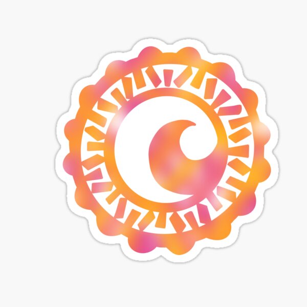 "Cisco Nantucket Pink " Sticker by oka-design | Redbubble