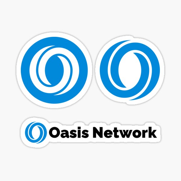"Oasis Network cryptocurrency - Oasis Network ROSE" Sticker for Sale by ...
