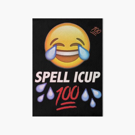 "SPELL ICUP" Art Board Print by Manist | Redbubble