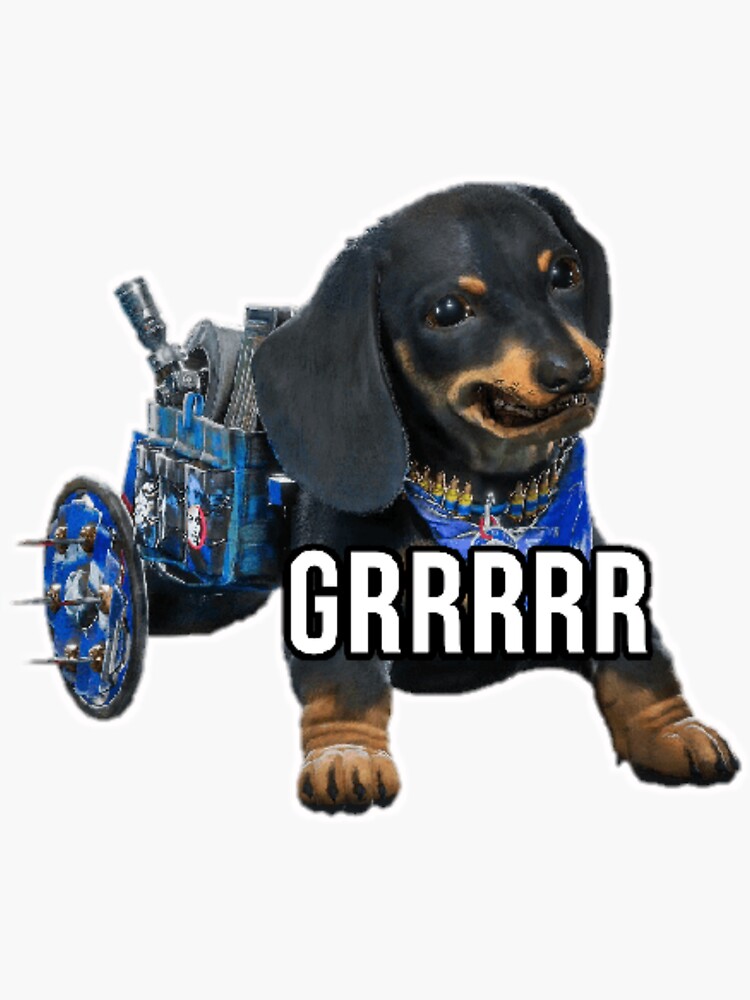 "chorizo grrr" Sticker by Crollolucifer | Redbubble