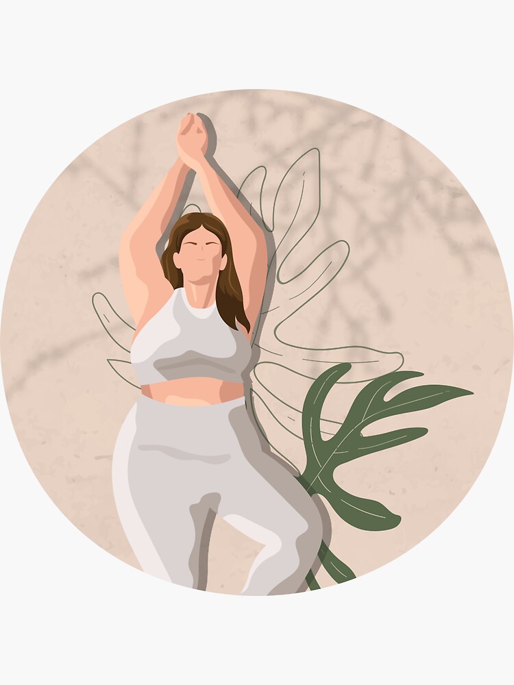 "Stop Body Shaming | Aesthetic Feminine Fitness Sticker" Sticker for ...