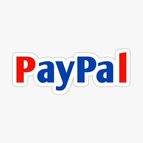 "PayPal" Sticker for Sale by DesignExpert01 | Redbubble