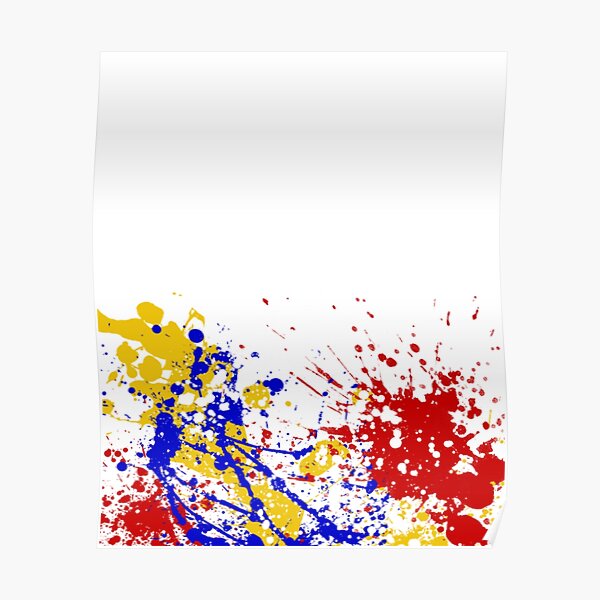 "Paint splash" Poster for Sale by AlexBardon | Redbubble