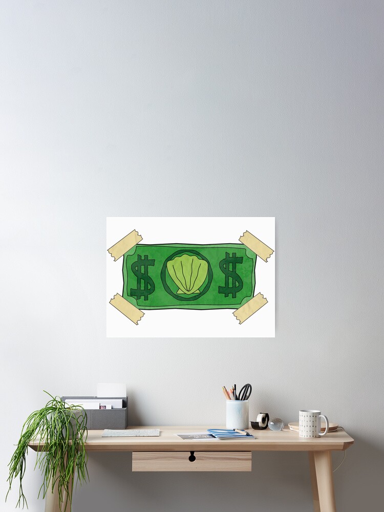 "Money spongebob squarepants" Poster by frangipanms | Redbubble