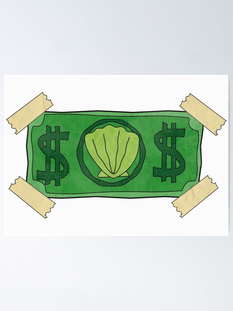 "Money spongebob squarepants" Poster by frangipanms | Redbubble