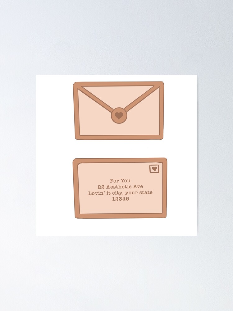 "Envelope 2 pack" Poster for Sale by Emma-Halpin | Redbubble