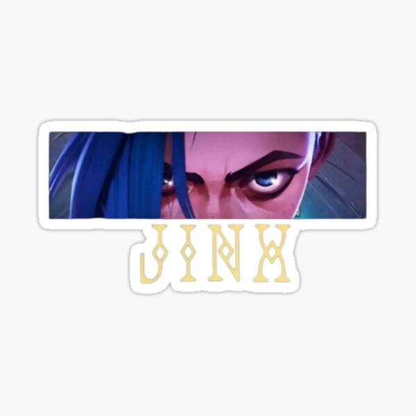 "JINX" Sticker by ANASSY1 | Redbubble