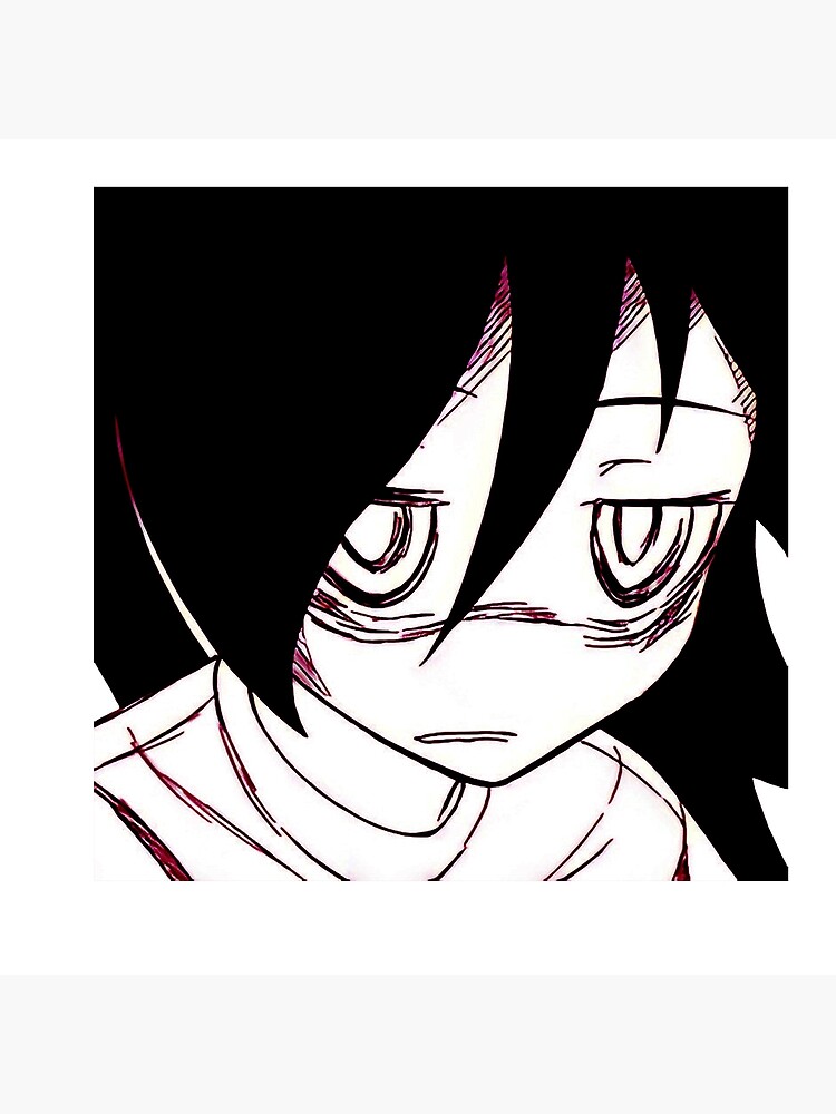 "watamote manga icons" Art Print for Sale by Animecomic | Redbubble