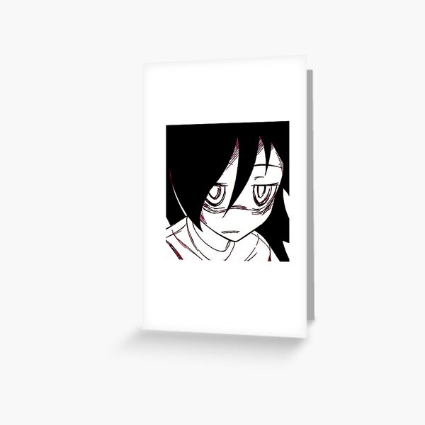 "watamote manga icons" Greeting Card for Sale by Animecomic | Redbubble