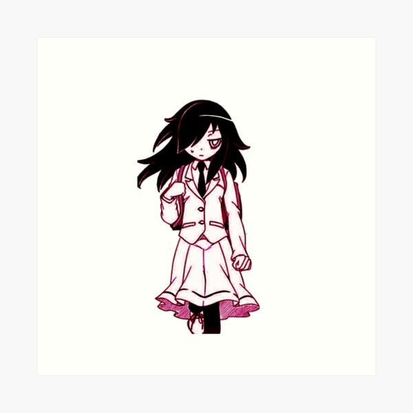 "watamote manga icons" Art Print for Sale by Animecomic | Redbubble