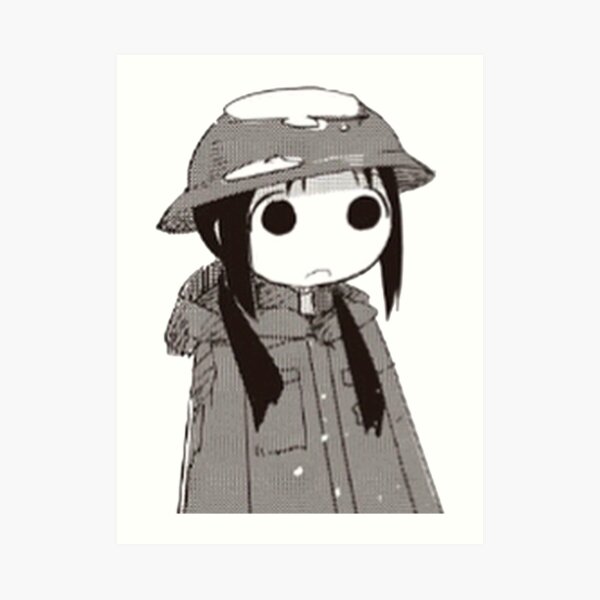 "Girl last tour manga icons" Art Print for Sale by Animecomic | Redbubble