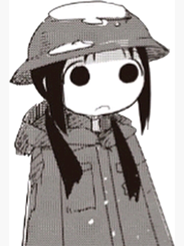 "Girl last tour manga icons" Art Print for Sale by Animecomic | Redbubble