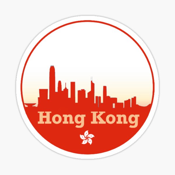 "Hong Kong" Sticker by TravelGlads | Redbubble