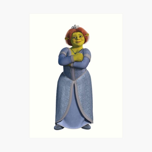 "Shrek Princess fiona apron" Art Print by Mahasona | Redbubble